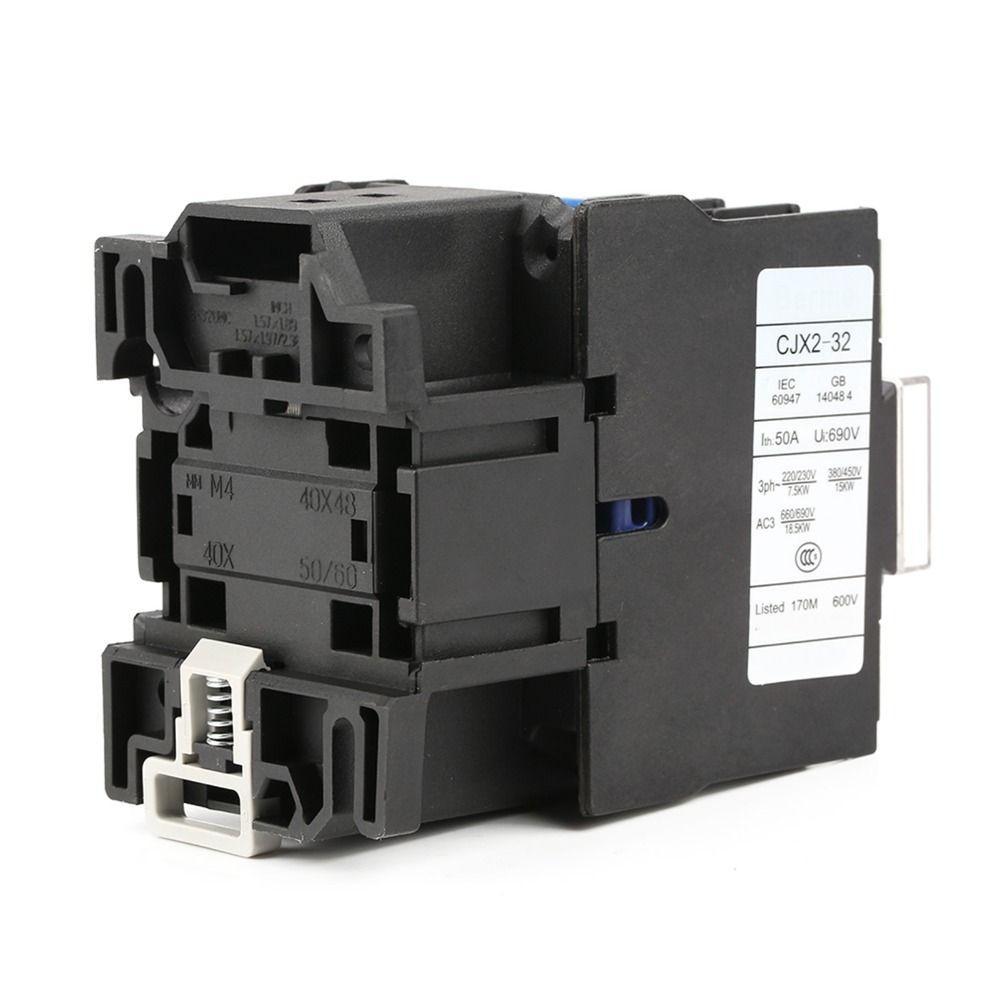 LAKA CJX2-3210 AC Contactor, AC Contactor for Motors CJX2 Series 3 ...