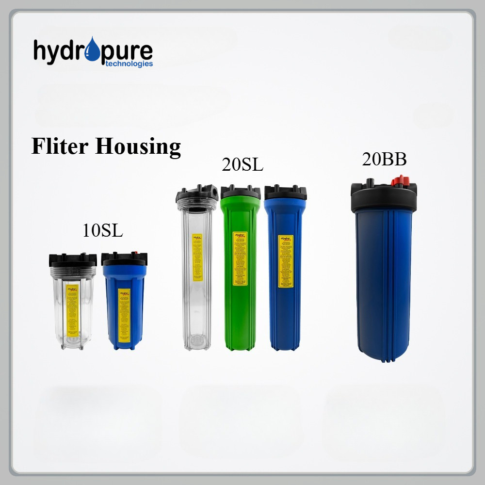 Hydropure Water Filter Housing 10SL 20BB 20 Inch Water Filter Housing ...