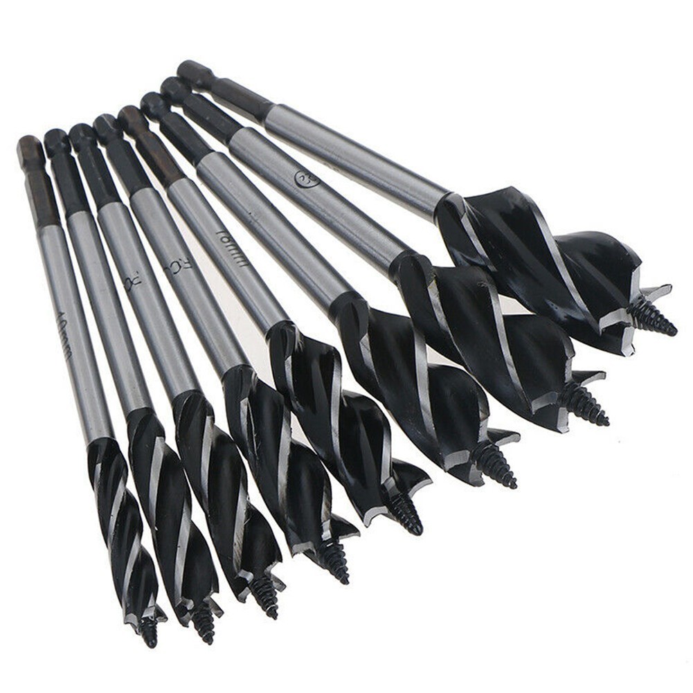 [LUSH] 10-25mm Drill Bit Set Wood Fast Cut Auger Carpenter Joiner Tool ...
