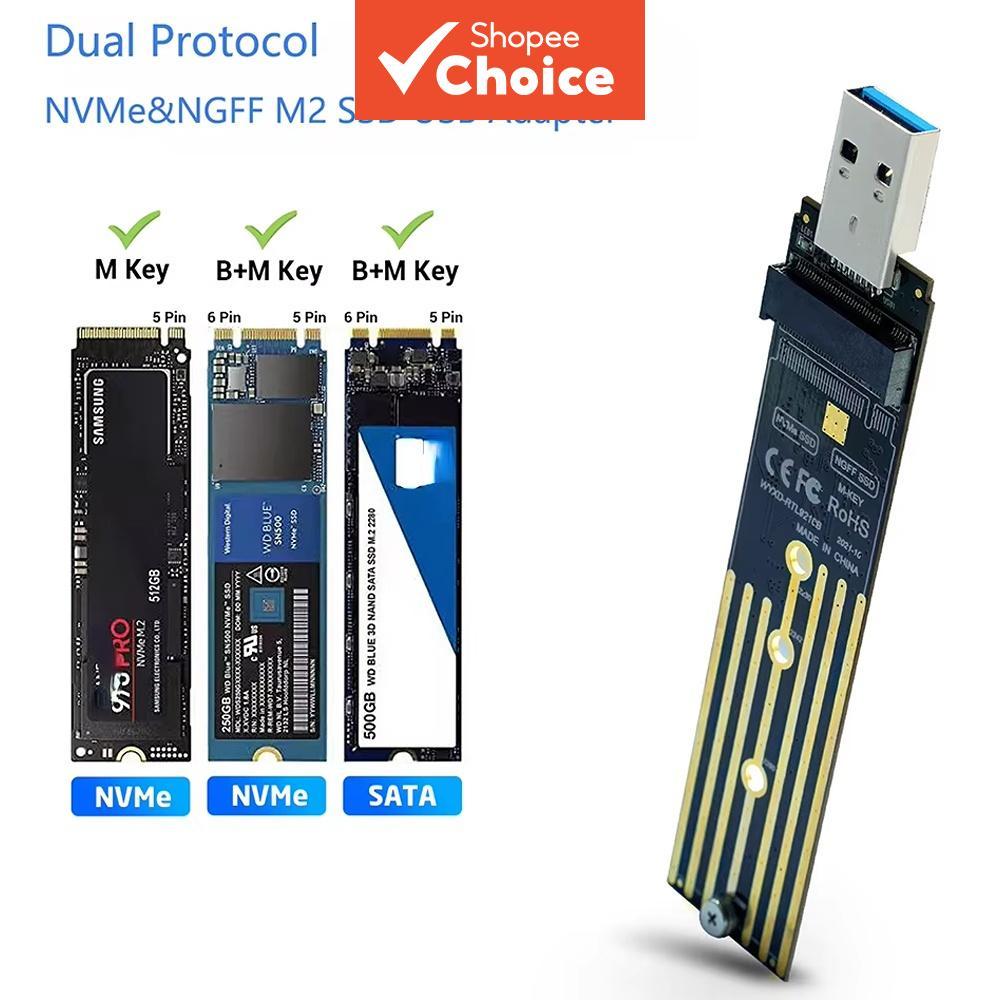 M.2 ssd reader Dual Protocol M2 NVMe SATA external hard drive Board ...