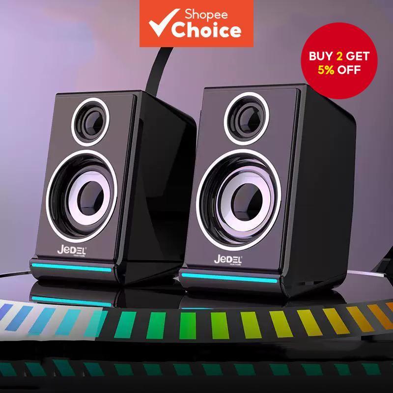 Small Bluetooth Speaker With Subwoofer RGB Light Stereo Sound For ...