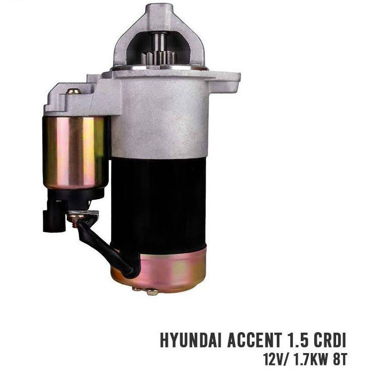 Hyundai Accent Starter Motor Assembly/2005 Up to 2010 Model/1.5L/33r ...