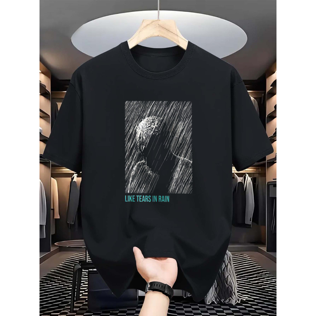 Men's Blade Runner 2049 Movie T-Shirt - Iconic "Like Tears in Rain ...
