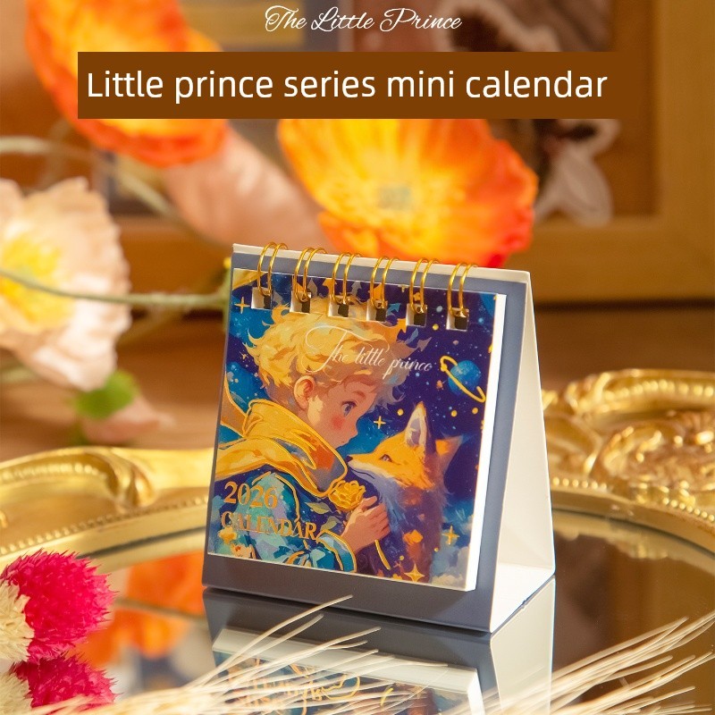 2026 calendar table calendar 2026 Little Prince Mini Calendar 2026 Desk ...