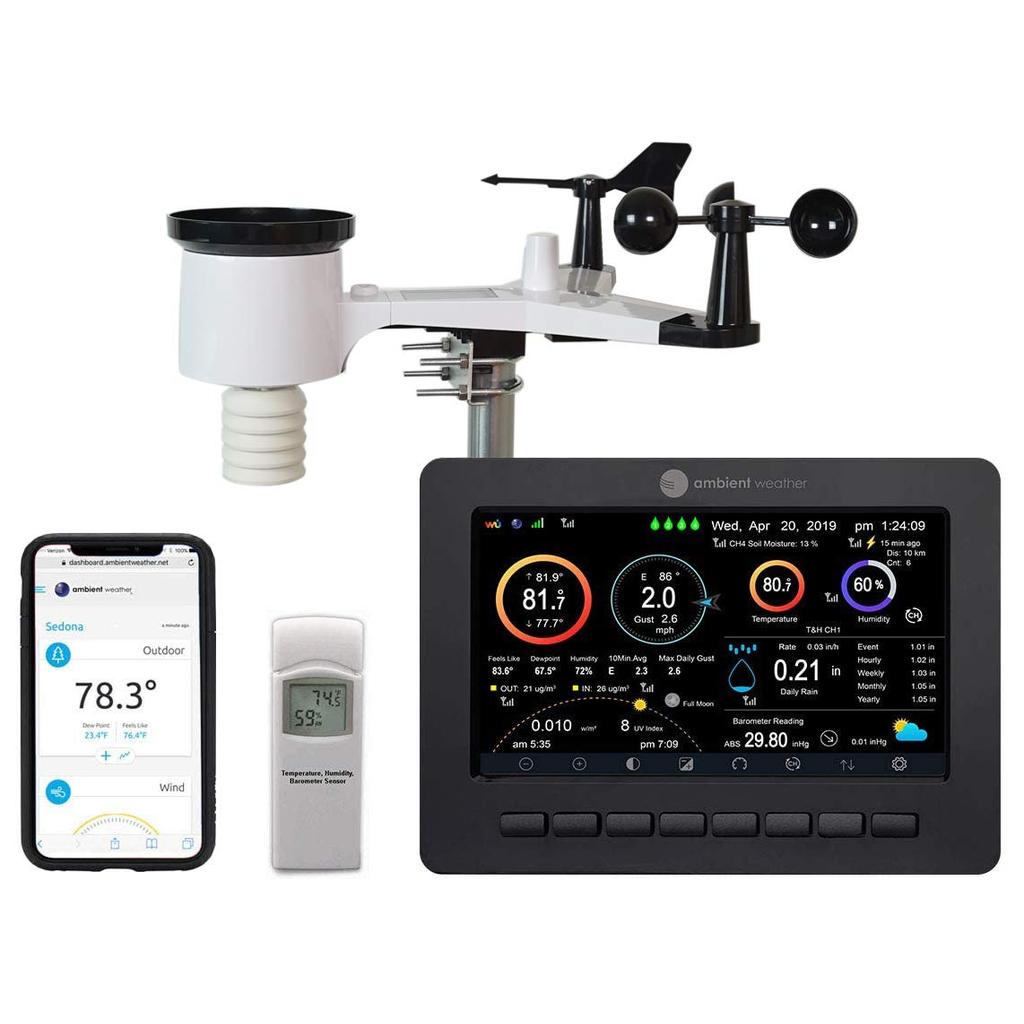Ambient Weather WS-2000 Smart Weather Station with WiFi Remote ...