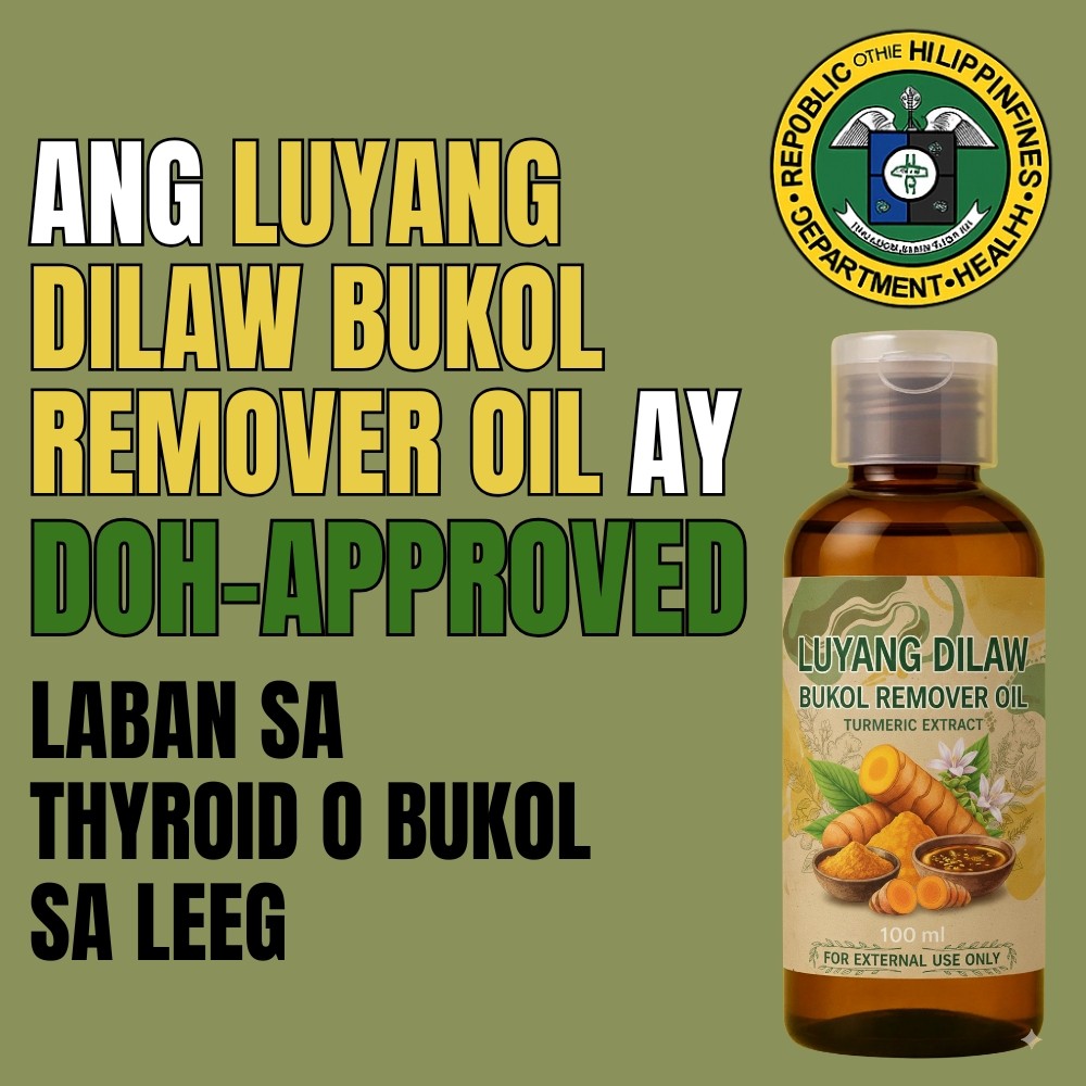 LUYANG DILAW Bukol Remover Oil for Thyroid treatment | Shopee Philippines