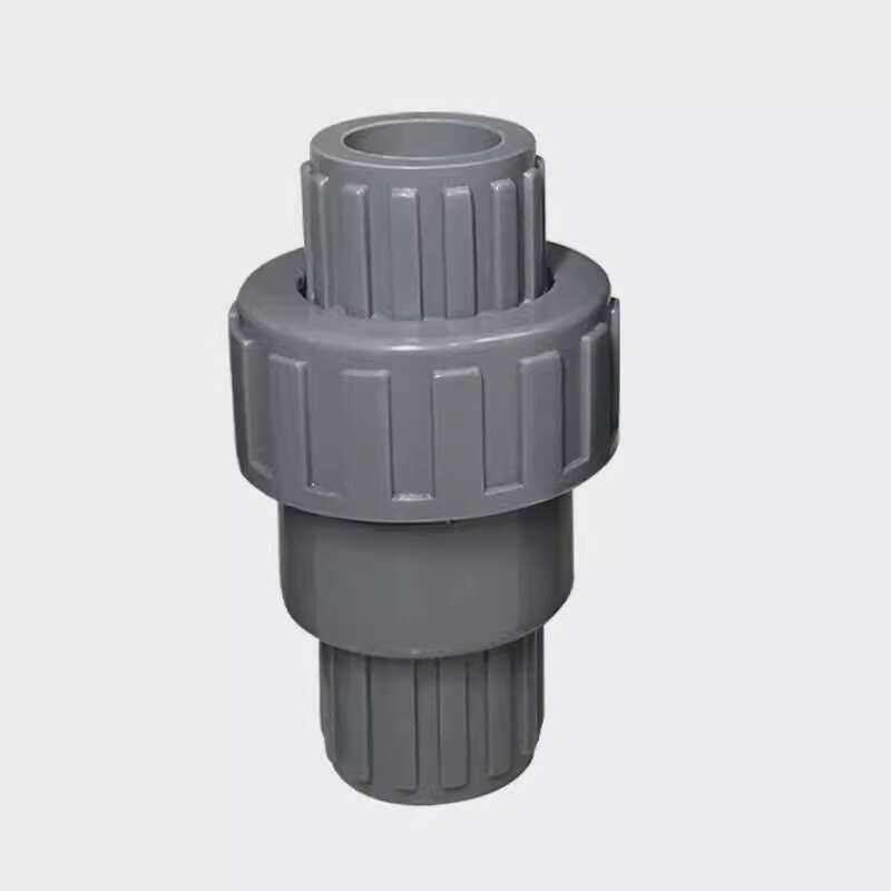 Plastic PVC Spring Type One-Way Water Supply Pipe Vertical Horizontal ...