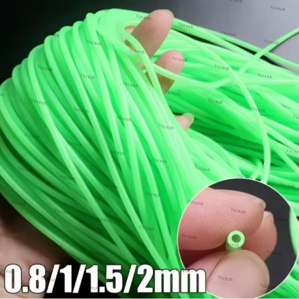 YOCEOH Fishing Night Luminous Tube, Green Silicone Luminous Fishing ...