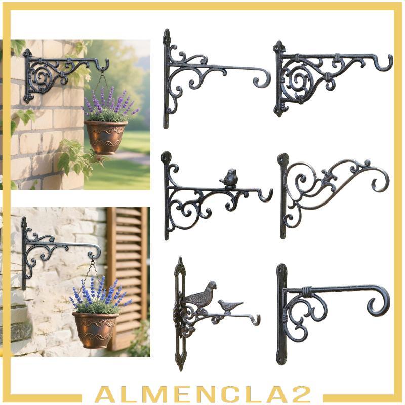 [Almencla2] Hanging Planter Flower Pot Bracket Hook Heavy Duty Decor ...