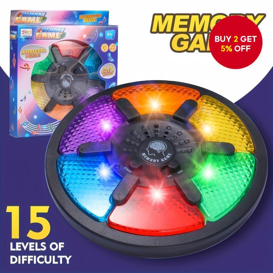 Children's Memory Training Game with LED Lights and Sound, Thinking ...
