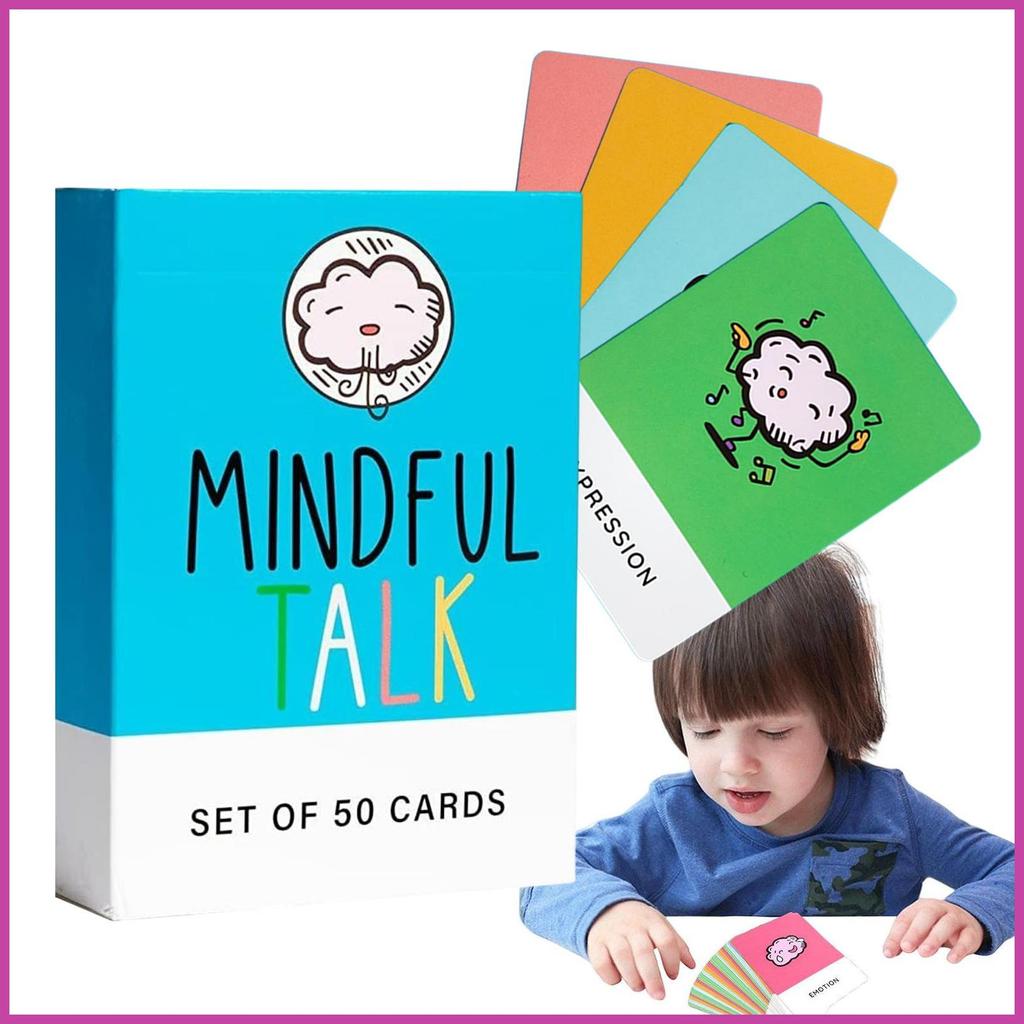 Mindful Talk Cards Family Games for Kids and Parents Family Games for ...