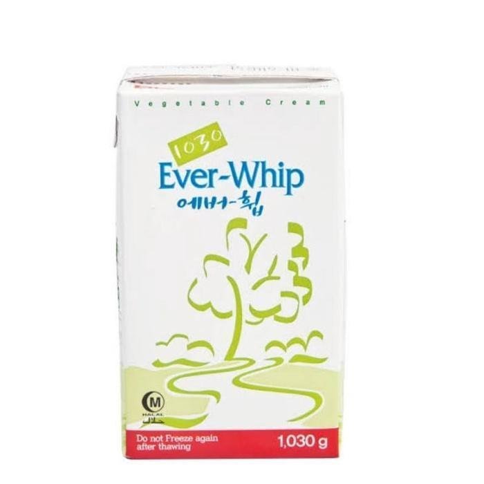 EVERWHIP NON DAIRY WHIPPING CREAM 1L | Shopee Philippines