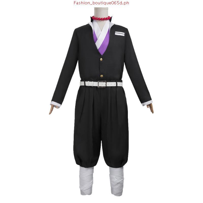 Anime Demon Slayer Kimetsu no Yaiba Himejima Gyomei Cosplay Costume ...