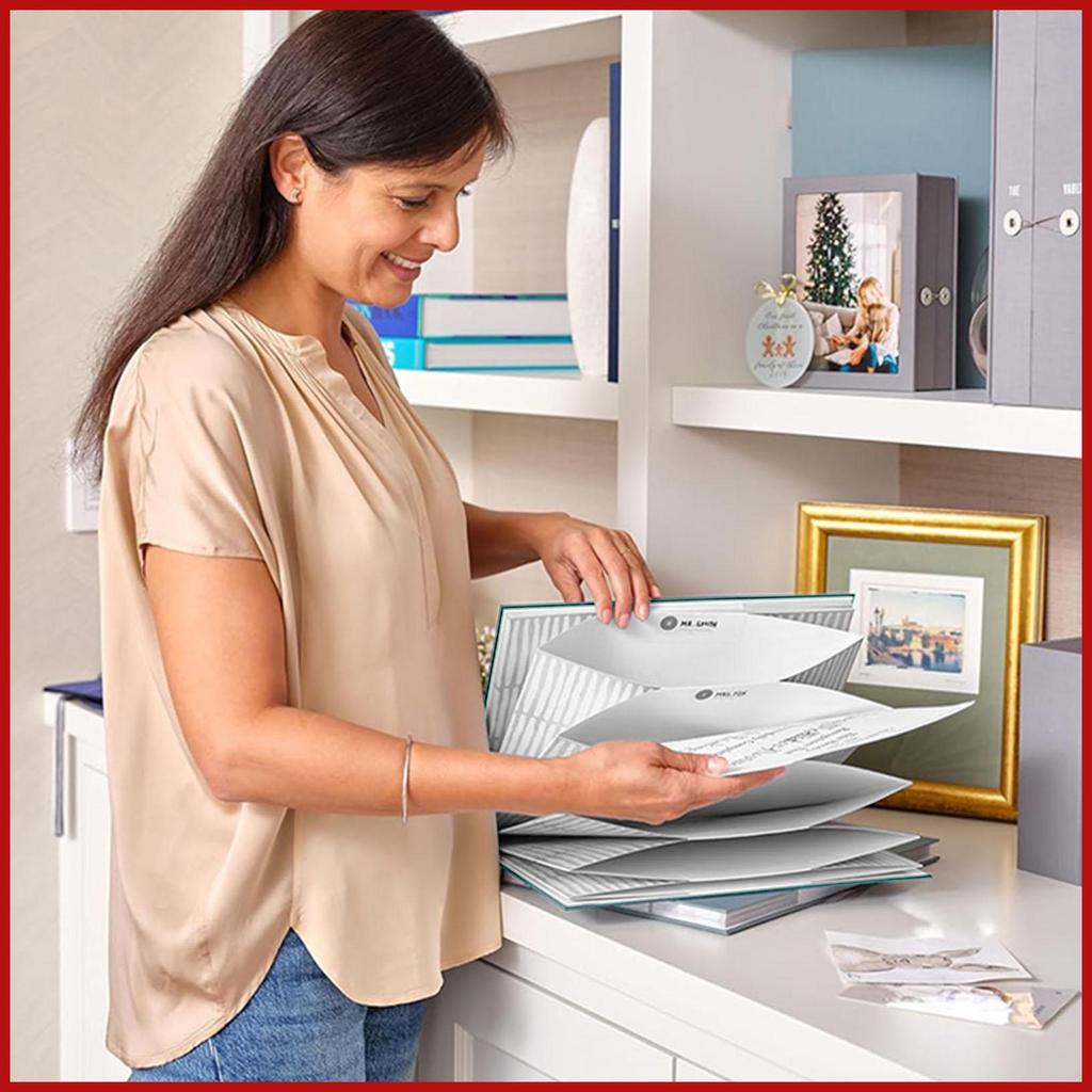 Folder Organizer Holds up to 100 Sheets Folder Box Paper Organizer with ...