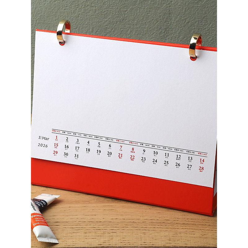 2026 calendar desk calendar 2026 Taiwan Calendar Calendar Simple Plaid ...