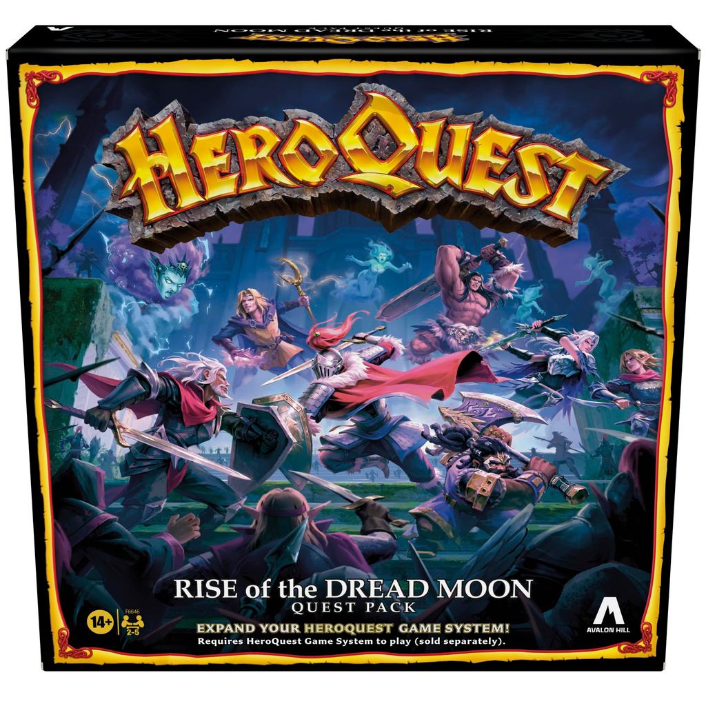 Heroquest Rise of the Dread Moon Quest Pack English version | Shopee ...