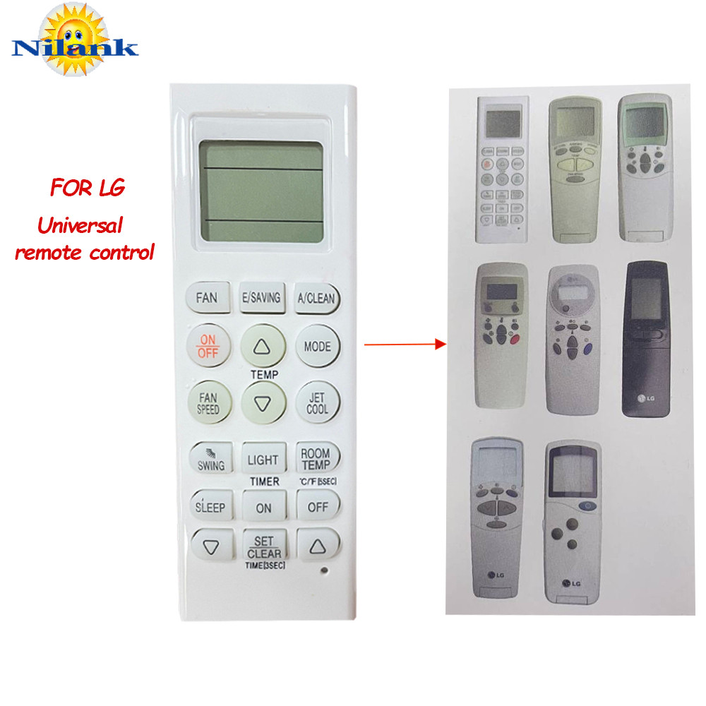 Universal Remote Control LG Air Conditioner Remote Control Suitable for ...