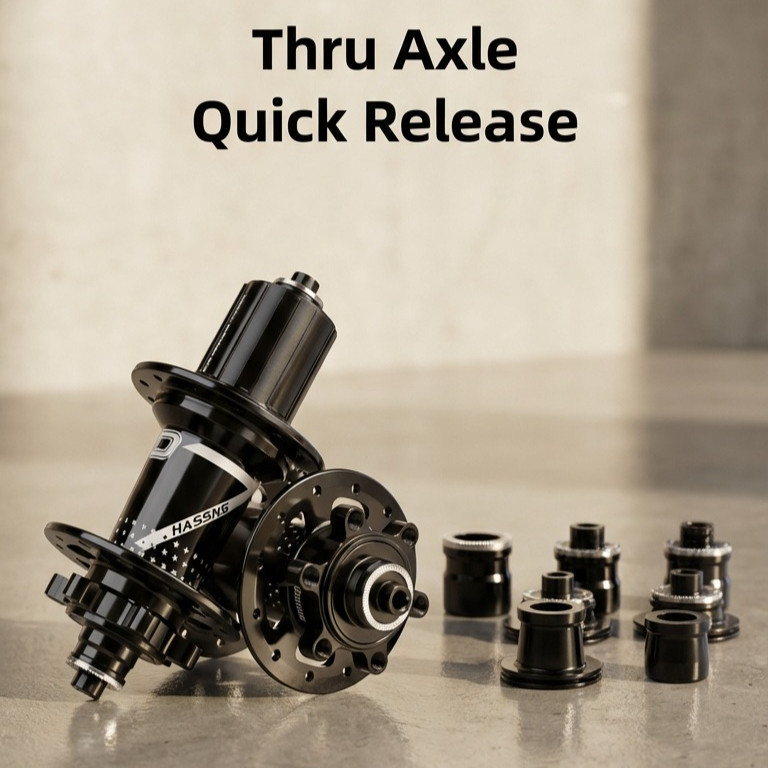 Adapter End Cap Hub Freehub Conversion Thru Axle TA To Quick Release QR ...