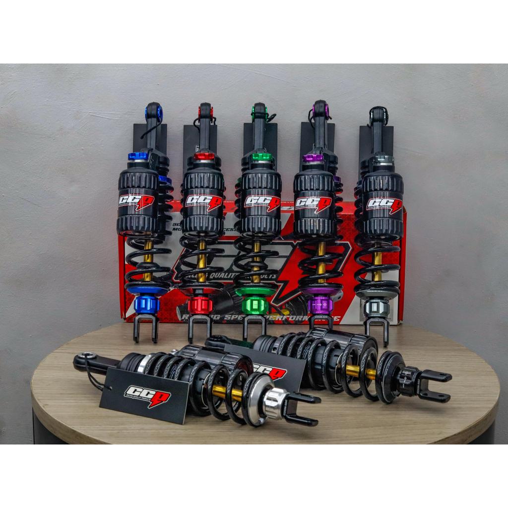 CCP Rear Shock Adjustable Suspension with Tank for NMAX Aerox PCX ADV ...