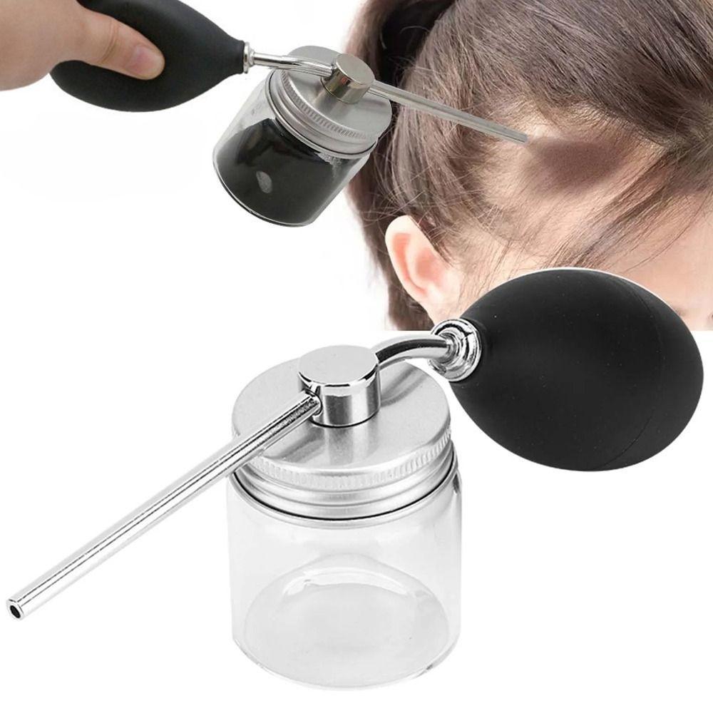 MLINX Hair Salon Powder Spray Bottle, Talcum Refillable Powder Blower ...