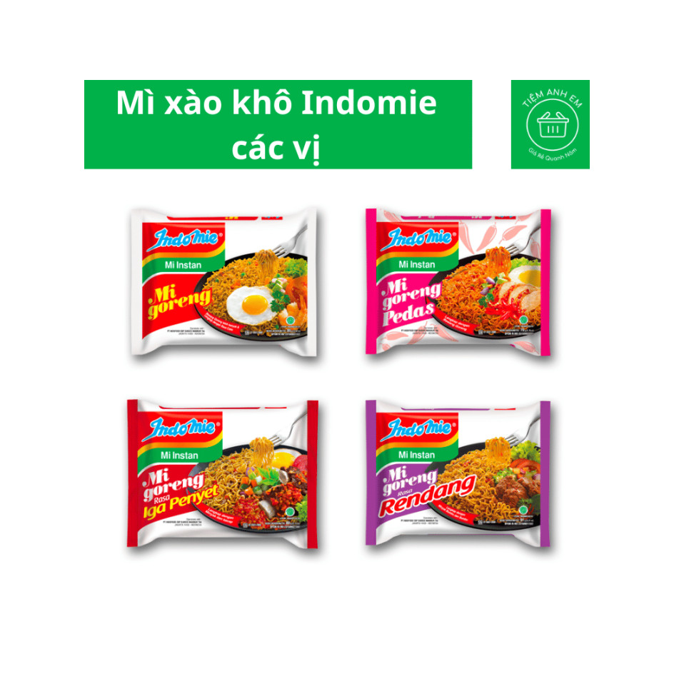 1 Pack of Indomie Goreng Dry Stir-Fried Noodles special flavor/rib ...