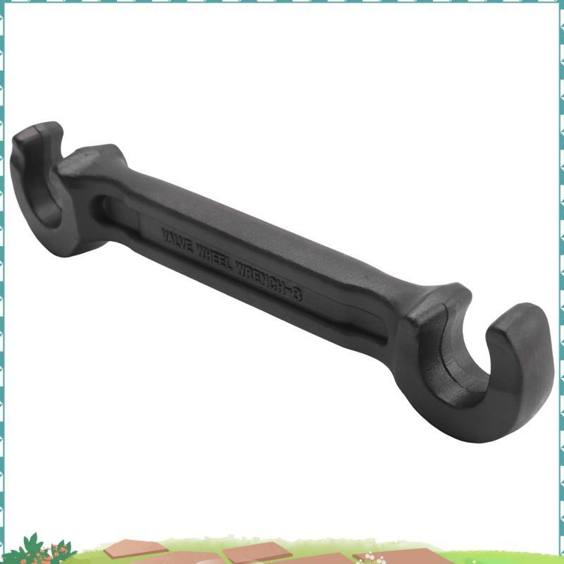 Double Ended Valve Wheel Wrench Cast Steel Hand Valve Wheels Wrench 8In ...