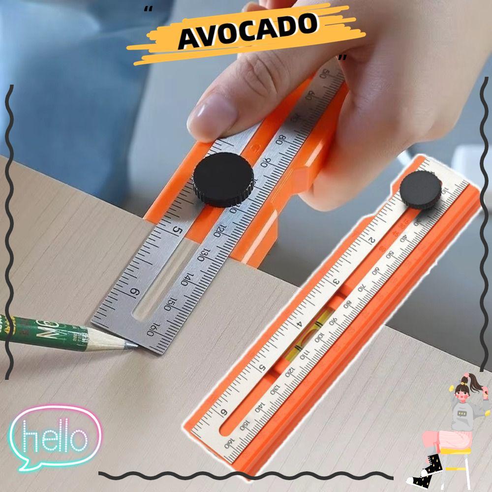 AVOCADA Foldable Depth Measuring Ruler, Multi-role Multi-angle Foldable ...