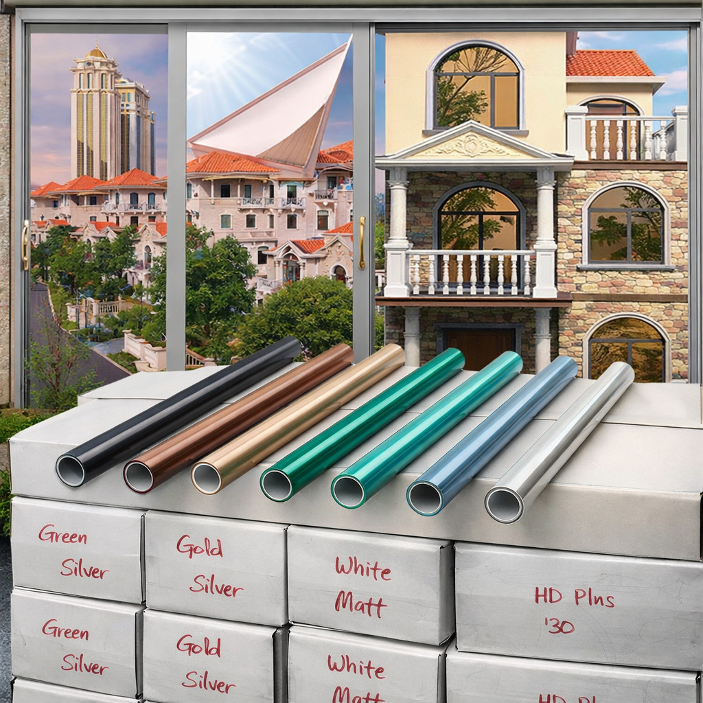 【1 roll 5M】Window Film Privacy One Way Mirror Vinyl Glass Film ...