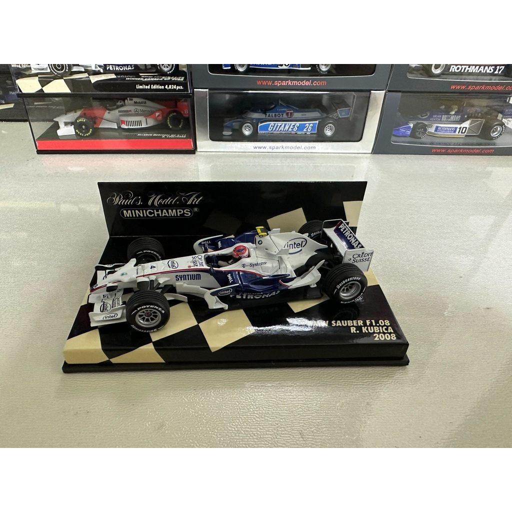 Mini Cut/Minichamps 1/43 BMW Sober F108 Cooper Card 2008 Staghorn 2008 ...