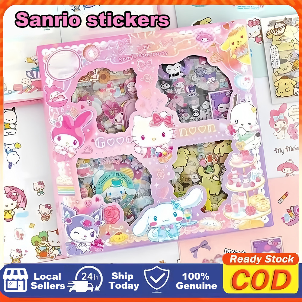 100PCS Cute Waterproof Sticker Cartoon Pattern Graffiti DIY Sticker ...