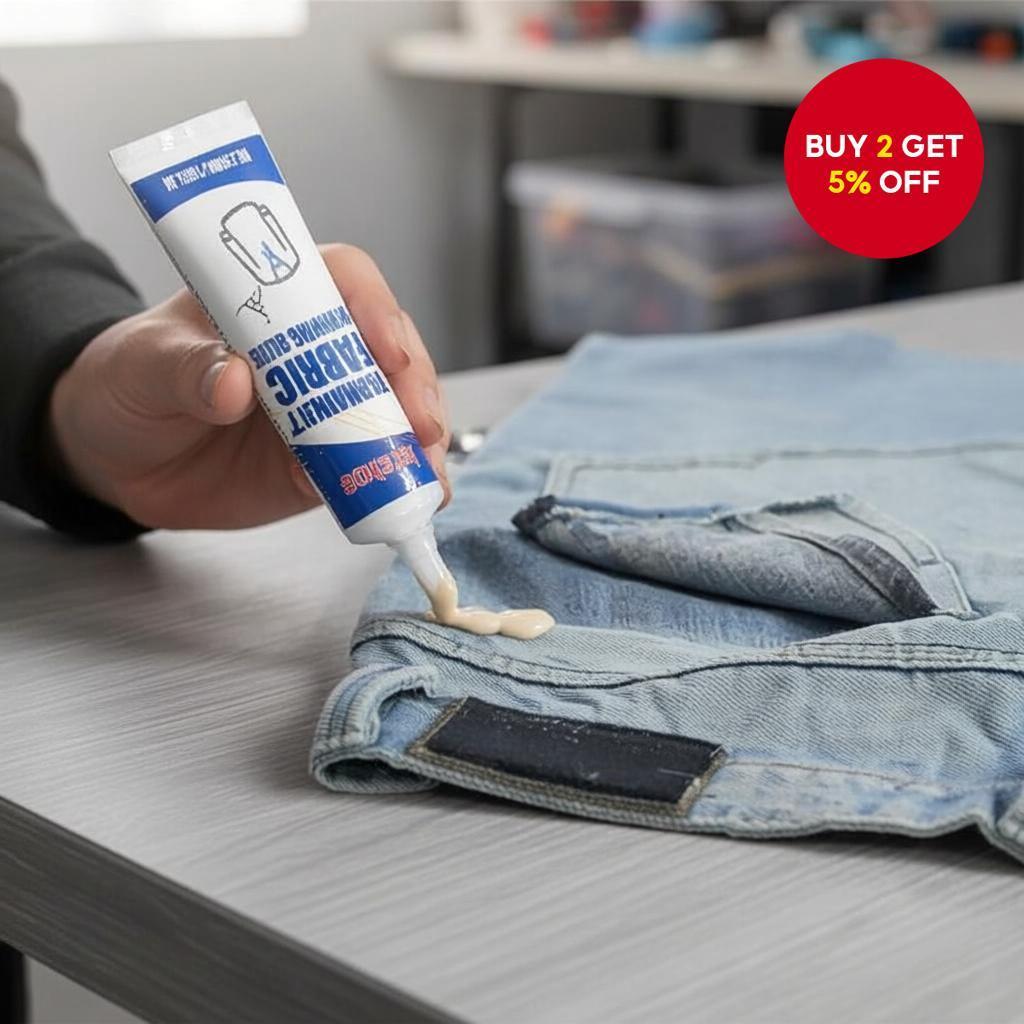 One Piece Clear Fabric Adhesive 50ML – Fast-Drying Bond for Sewing ...