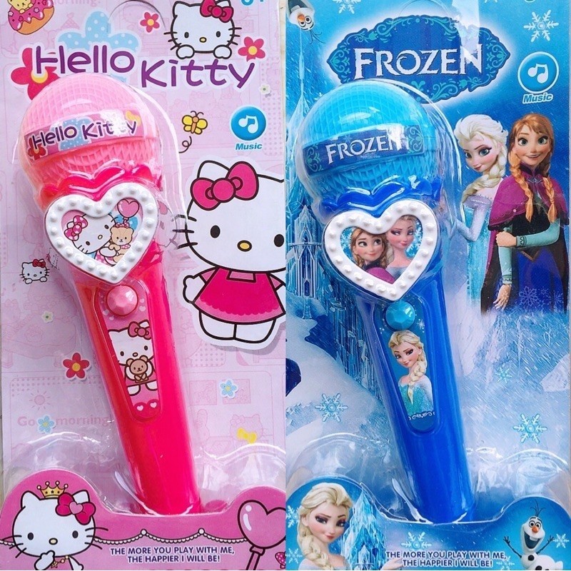 Microphone Toy Battery Operated with Sound and Light Toy for Kids ...