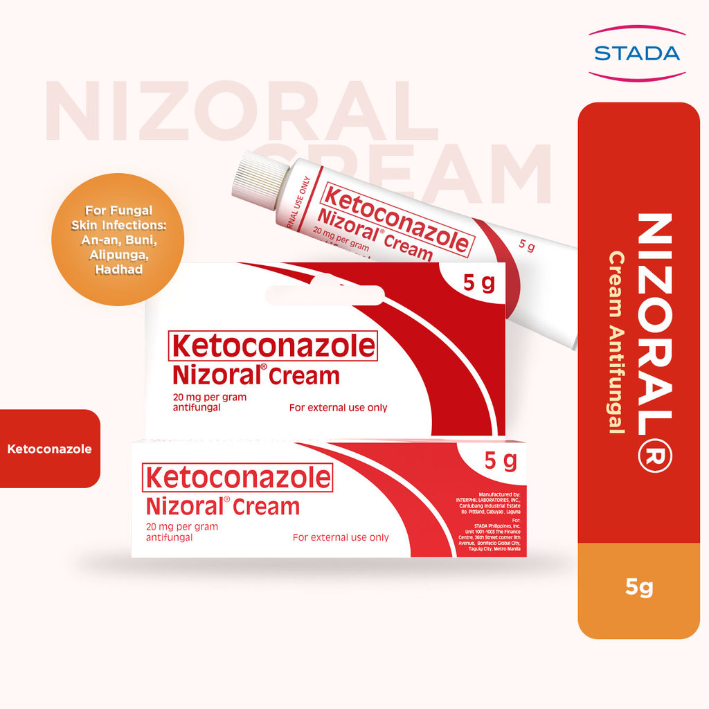 NIZORAL® Ketoconazole Antifungal Cream for Buni, Hadhad, An-an ...
