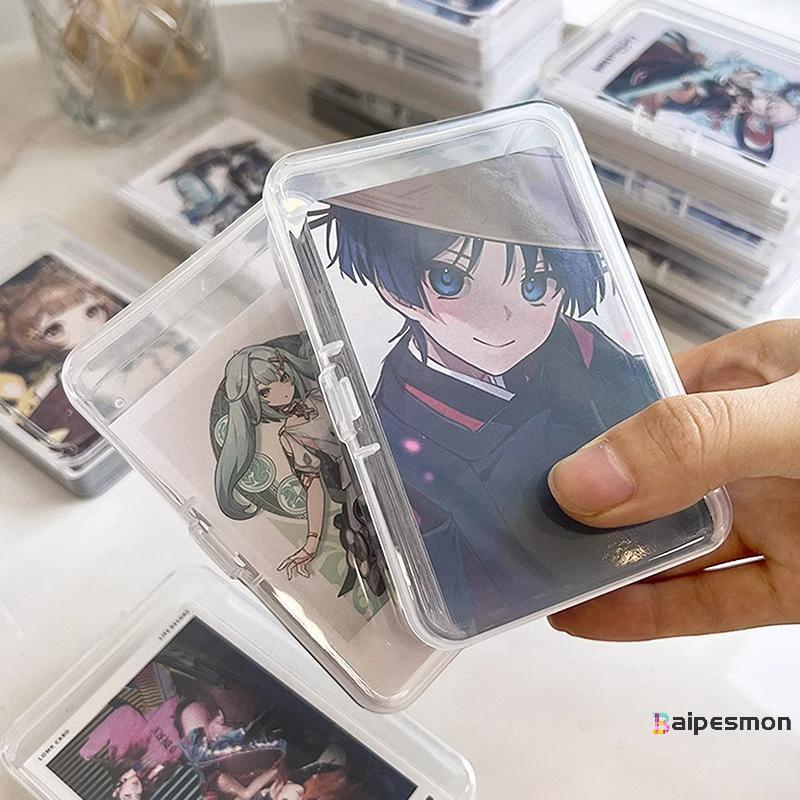 [BaiPesmon] 1/3pcs Transparent Plastic Boxes Playing Cards Container ...