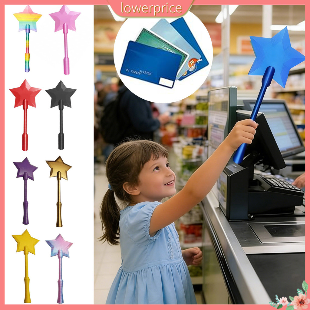 KDCL- Tap to Pay Wand Card Storage Wand 3d Printed Magical Star Wand ...