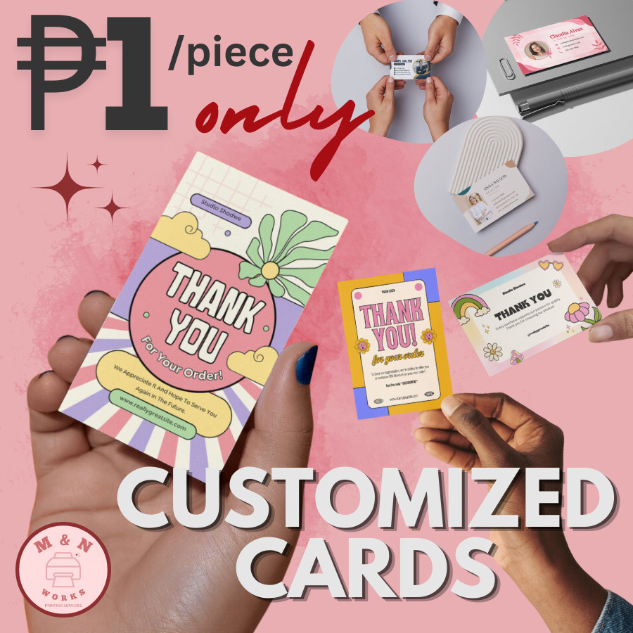 Piso Print | Customized Cards | Personalized Cards | mnworks | Shopee ...