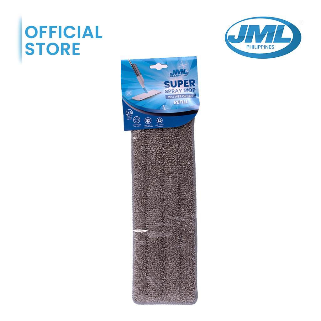 JML Clean Super Spray Mop 2 In 1 Wet Or Dry Refill JCH64R | Shopee ...