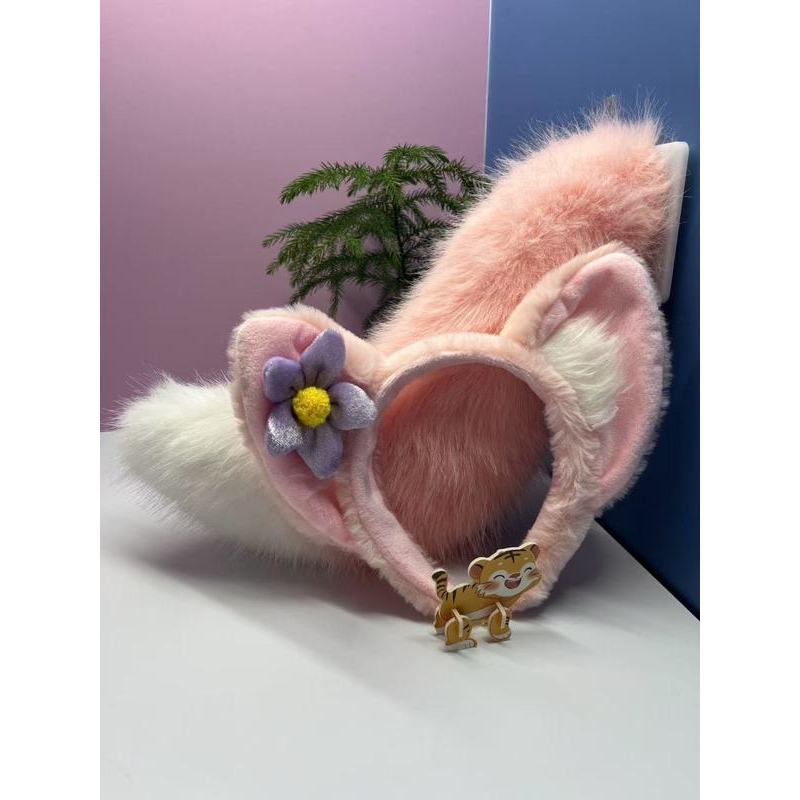Lingna Belle Same Style Cute Anime Tail Children Electric Plush Tail ...
