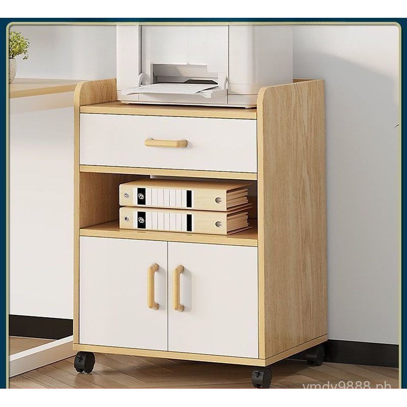 Under Desk Storage Rack Cabinet Mobile Drawer Cabinet with Wheels ...