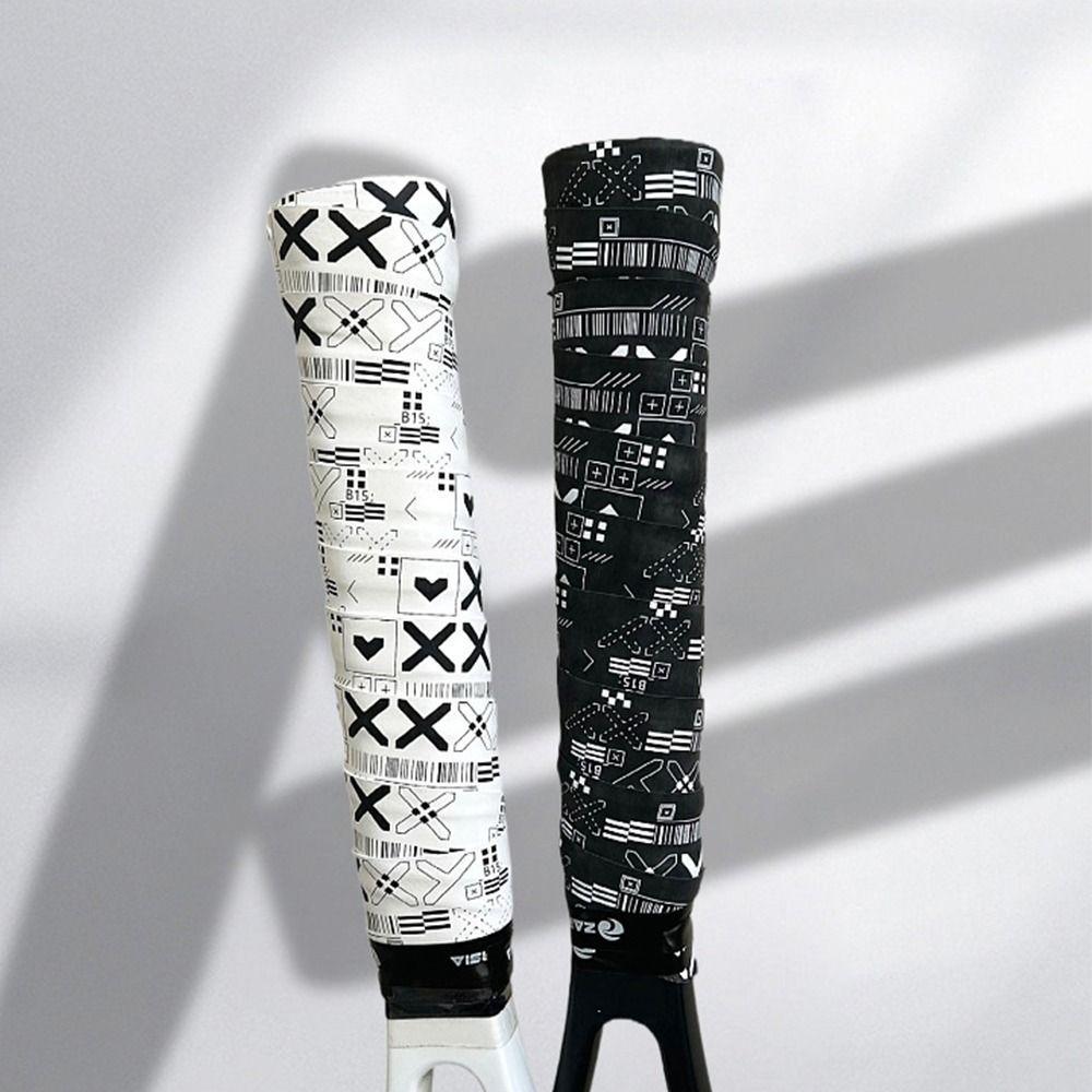 INTOO Badminton Racket Overgrips, Printing Self-adhesive Tennis Racquet ...
