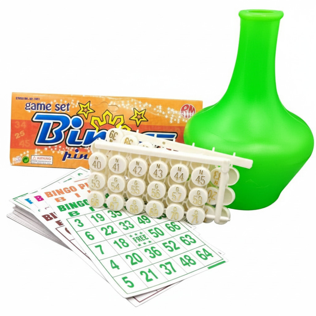Bingo Lotto Game Machine Set Family-Friendly Bingo Toy with Lottery ...