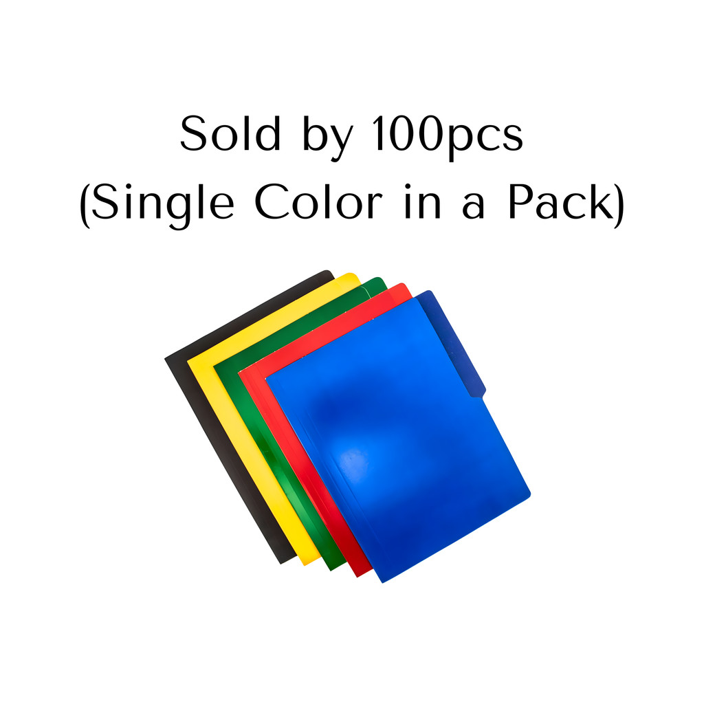 Colored Plain Folder Short | 100pcs | Shopee Philippines
