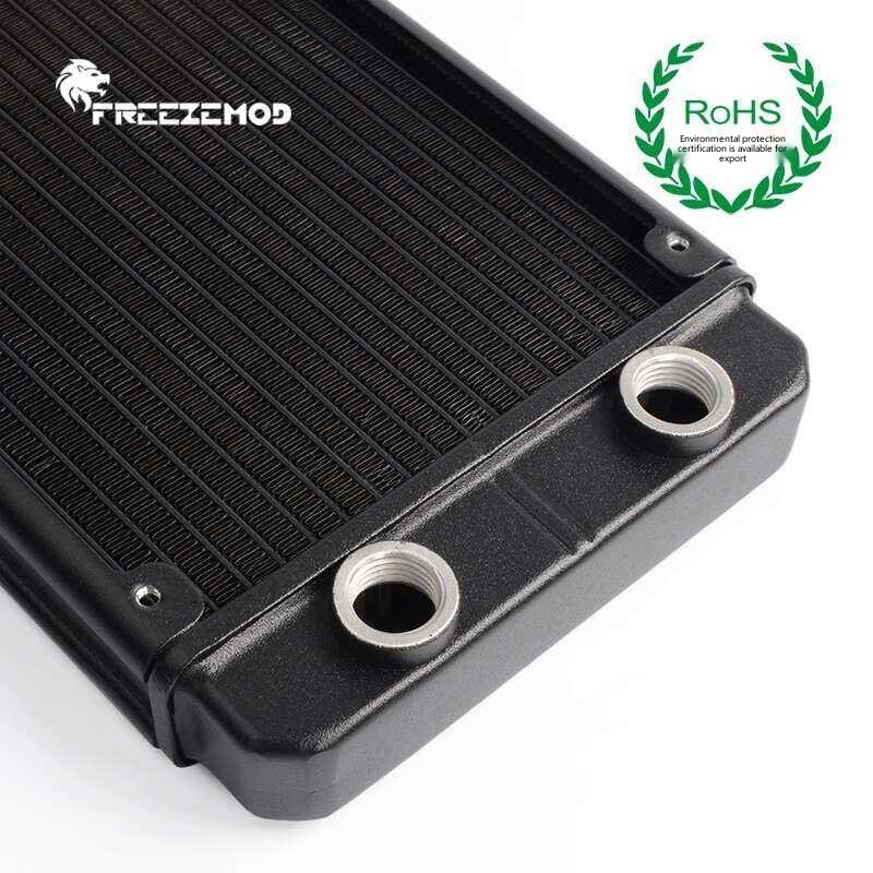 ღ FREEZEMOD Laser Water Cooled Aluminum Heat Sink SR-L240G14 Threaded ...