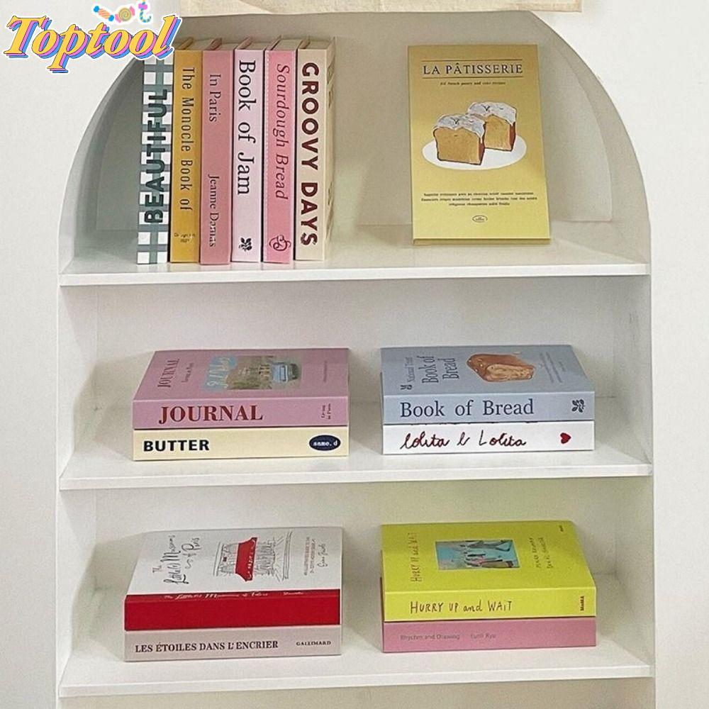 TOPTOOL Fake Books, Modern Style Home Decoration Model Book, Foldable ...