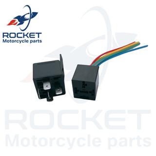 Bosch Relay 12v 30a 5pin with Socket Heavy Duty Horn Mini Driving Light ...