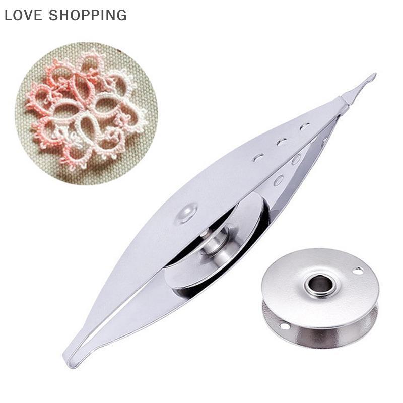 LOVESHOPPING 1pc Metal Tatting Shuttle for Hand Lace Making DIY Craft ...