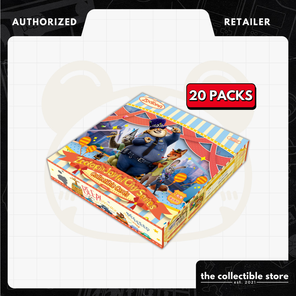CardFun Zootopia Joyful City Series Collectible Cards Sealed Box [20 ...