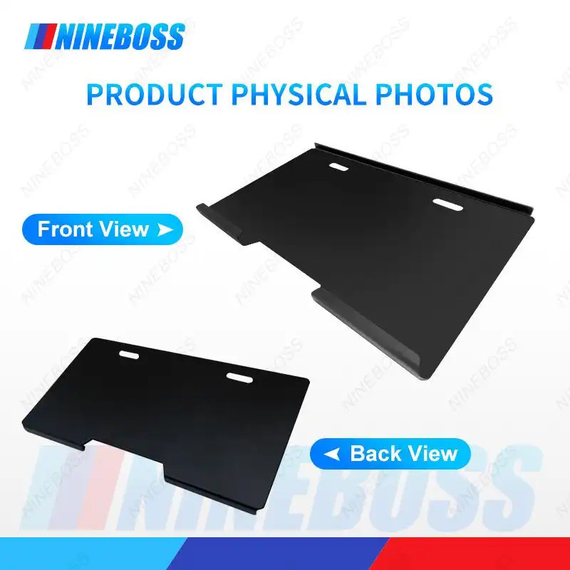 Plate Number Protector New LTO Plate Size New Design Universal Metal ...