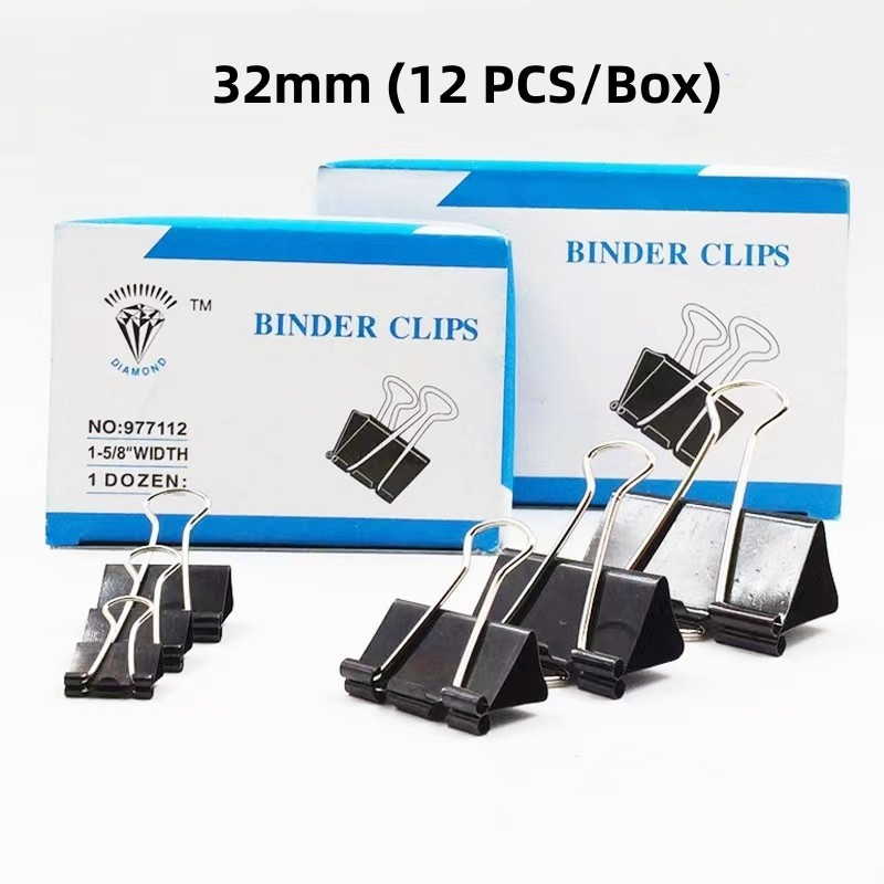 Shop black clips for paper for Sale on Shopee Philippines