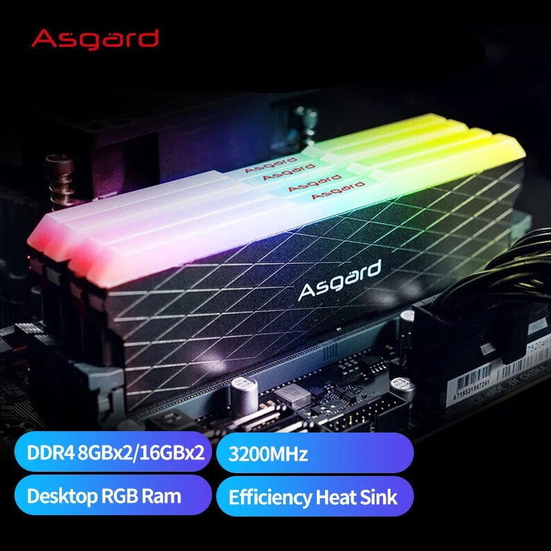 Asgard Memoria Ram Ddr4 Ddr5 8gbx2 16gbx2 3200mhz 5600mhz Rgb Ram W2 ...